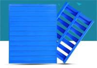 China Anti-Wear 2 Way Entry Single Faced Welded Steel Pallet for Warehouse Storage 100-3000kg for sale