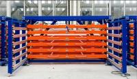 China Steel Drawer Structure Heavy Duty Sheet Racks For Rolling Out Plate Layer Panels for sale