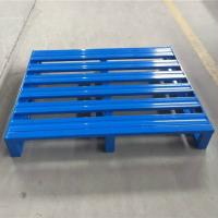 China Development Conventional Heavy Duty Fork Tube Optional Material Warehouse Steel Pallet for sale