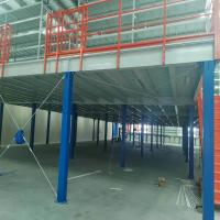 China 100.000kg Package Gross Weight Steel Mezzanine Rack For OEM/ODM Industrial Warehouse System for sale