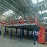 China 100.000kg Package Gross Weight Steel Mezzanine Rack For OEM/ODM Industrial Warehouse System for sale