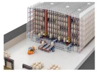 China Multi-Level Racking For Automated Stacker Warehousing Logistics Center Asrs Warehouse for sale