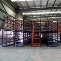 China Steel Structure Drive In Rack Supported Mezzanine System For Manufacture Warehouse for sale