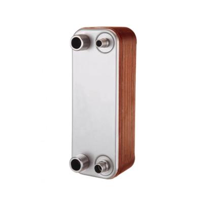 China Hydraulic Cooler Hot Water Coil Copper Compact Brazed Plate Heat Exchanger for sale