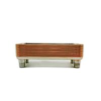 China Factory Copper Brazed Plate Heat Exchange for Hydronic Heating Evaporator Condenser for sale