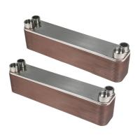 China Stainless Steel Copper High Pressure Brazed Plate Heat Exchanger for Refrigeration Equipment for sale