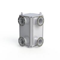 China Titanium Welded Compabloc Heat Exchanger For Steam High Temperature for sale