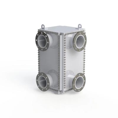 China Titanium Welded Compabloc Heat Exchanger For Steam High Temperature for sale