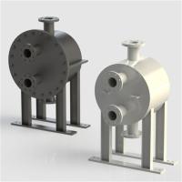 China Full Welded Plate And Shell Heat Exchanger For Gas Heating And Cooling for sale
