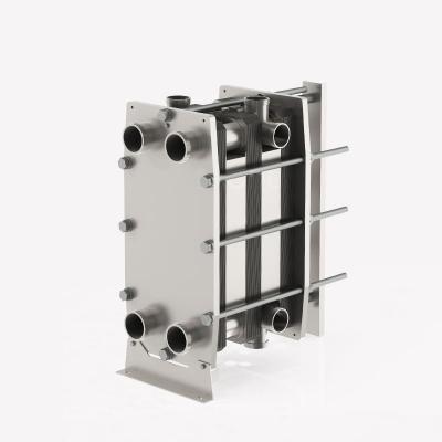 China Stainless Steel Industrial Sanitary Liquid Milk Plate Heat Exchanger Pasteurizer Plate Heat Exchanger for sale