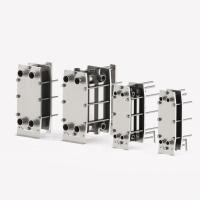 China Stainless Steel Industrial Sanitary Liquid Milk Plate Heat Exchanger Pasteurizer Steam Plate Heat Exchanger for sale