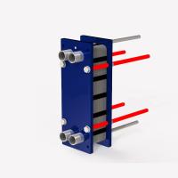 China Semi Welded Water to Water Gasket Plate Heat Exchanger For Cooling for sale