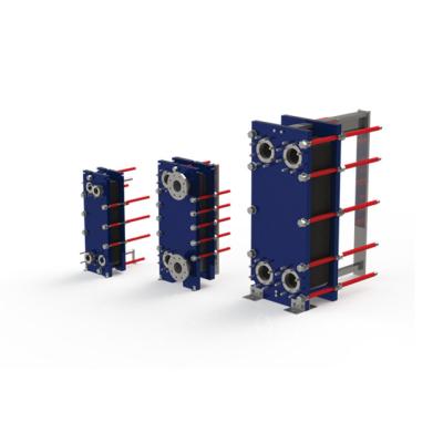 China Gasket Semi Welded Plate Heat Exchanger For HVAC Refrigeration for sale