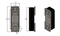 China Hydraulic Oil Cooler Heat Exchanger with Efficient Heat Transfer for sale