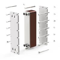 China Brazed Plate Co2 Heat Exchanger High Operating Pressure for sale