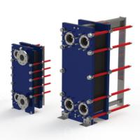 China PHE Semi Welded Plate Heat Exchanger For Industrial Plant for sale