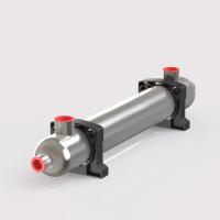 China Swimming Pool Water Heater Stainless Steel Shell and Tube Seawater Heat Exchanger for sale
