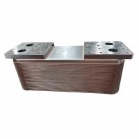 China Copper Plate Heat Exchanger Compact Plate Heat Exchanger for Water Cooling & Heating for sale