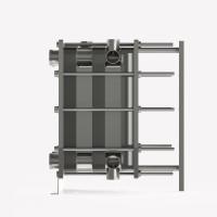 China Food Grade Full Stainless Steel Milk Pasteurization Plate Heat Exchanger Price for sale