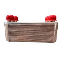 China Copper Brazed Plate Heat Exchanger for Condenser Evaporator Cooler HVAC Chiller Boiler Heat Pump for sale