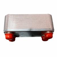 China Industrial Water Air Conditioner Heat Pump Plate Evaporator Stainless Steel Brazed Heat Exchanger for sale