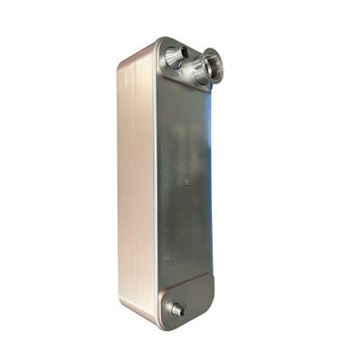 China Heat Pump Condenser Water Heating Copper Brazed Plate Type Heat Exchanger for sale