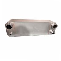 China High Temperature Durable Copper Brazed Plate Heat Exchanger for Dairy Water Chiller for sale