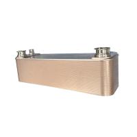 China Copper Heat Pump System Water To Air Brazed Plate Heat Exchanger for sale