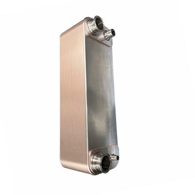 China Copper Heat Pump System Water To Air Brazed Plate Heat Exchanger for sale