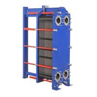 China Water Cooled Condenser Gasket Plate Heat Exchanger Plate and Frame Heat Exchanger for sale