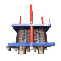 China Industrial Titanium Semi Welded Gasket Phe Plate and Frame Heat Exchanger for Boiler Heating System for sale