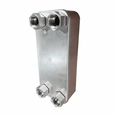 China Copper Brazed Plate Heat Exchanger for Heating Water Bathing HVAC Condenser for sale