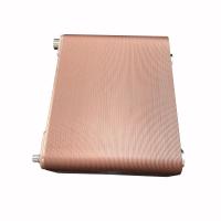 China Welding Brazing Heating Stainless Steel Copper Brazed Plate Heat Exchanger Price for sale