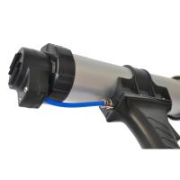 China 9 Inches for 310ml 10.3oz Cartridge Sealant Pneumatic Caulking Gun Cartridge Pneumatic Caulk Gun Pneumatic Gun for sale