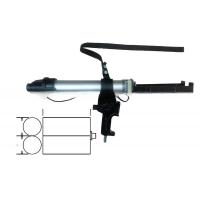 China two component 200ml:200ml two component air caulking gun double cartridge sealant for sale