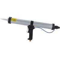 China 600ml 20.3oz sausage sealing gun soft pack sealant air caulking gun for sale