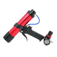 China 310ML 10oz Cartridge Air Caulking Gun Glass Glue Sealant Gun Pneumatic Caulking Gun Cartridge for sale