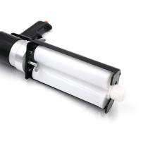 China 600ml 1:1 Heavy Duty Aluminum Air Dual Epoxy Gun Pneumatic Dual Component Caulk Gun for sale