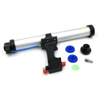 China 600ml 20oz Soft Pack Sealant Type/ Cartridge Sealant Sausage Aluminum Cylinder Pneumatic Caulking Gun for sale