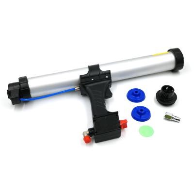 China 600ml 20oz Soft Pack Sealant Type/ Cartridge Sealant Sausage Aluminum Cylinder Pneumatic Caulking Gun for sale