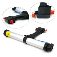 China 600ml 20oz Soft Pack Sealant Type/ Cartridge Sealant Sausage Aluminum Cylinder Pneumatic Caulking Gun for sale