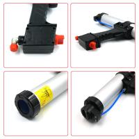 China 600ml 20oz Soft Pack Sealant Type/ Cartridge Sealant Sausage Aluminum Cylinder Pneumatic Caulking Gun for sale