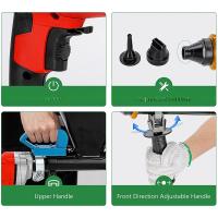 China 110V Electric Mortar Grout Gun Portable Pointing Grouting Caulking Sprayer with 2 Nozzles for sale