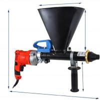 China Grout Gun for Electric Mortar Pump 700W Mortar Press Mortar Sprayer with 2 Nozzles for sale