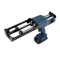 China 400ml/ 600ml 1:1 electric dual compent injection gun double barrel battery silicone gun for sale