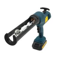 China Lithium-Ion Electric Caulking Gun 18V Cordless Caulk Gun with piston for bulk loaded sealant use for sale