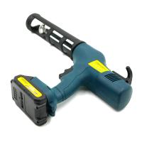 China Lithium-Ion Electric Caulking Gun 18V Cordless Caulk Gun with piston for bulk loaded sealant use for sale