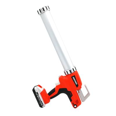 China 20V Electric Li-Ion Cordless Adhesive Gun Caulk Gun with 2 Batteries and Charger for Caulking Filling Sealing for sale