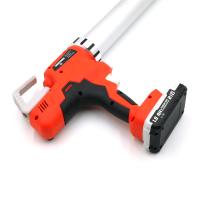 China 20V Electric Li-Ion Cordless Adhesive Gun Caulk Gun with 2 Batteries and Charger for Caulking Filling Sealing for sale