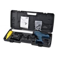 China 21V  Electric Caulking Gun Electric Caulk Gun Both Sausage and Cartridge Sealant Use Packed with Tool Box with 2pcs batteries for sale